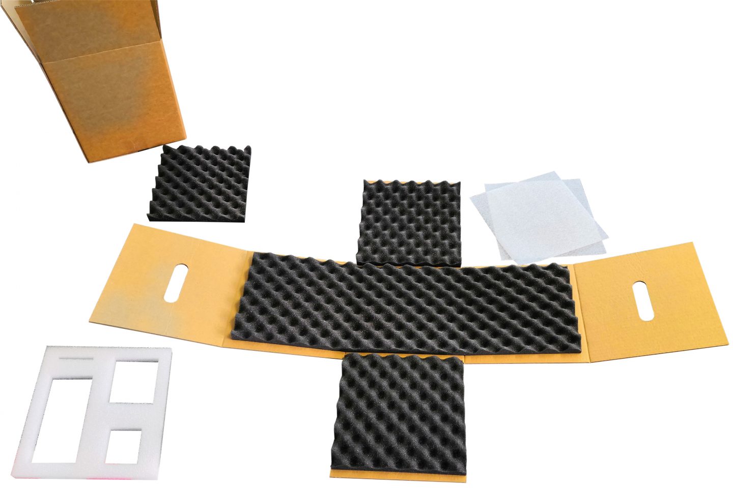 Les boîtes découpées mousse - Mousse de Protection - EDC Transmouss